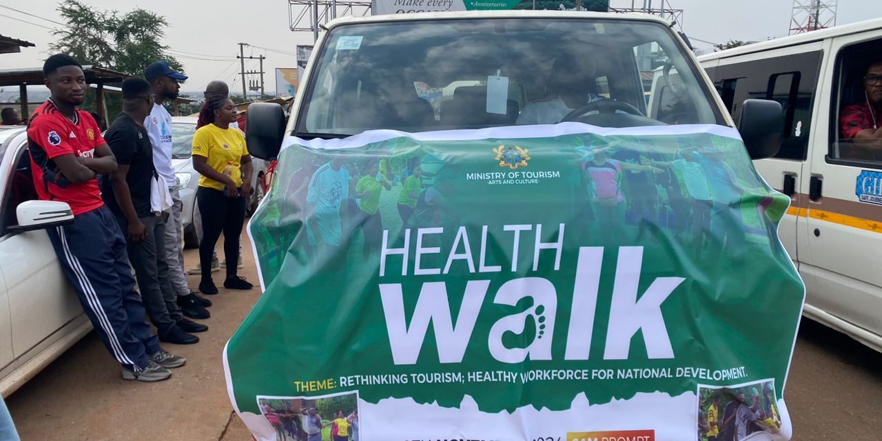 MoTAC embarks on a healthy walk – Ministry of Tourism, Culture ...