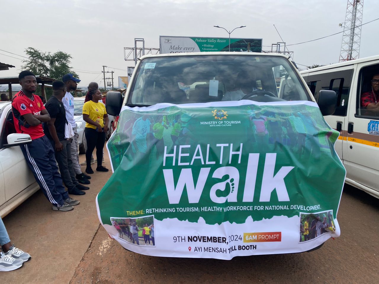 MoTAC embarks on a healthy walk – Ministry of Tourism, Culture ...