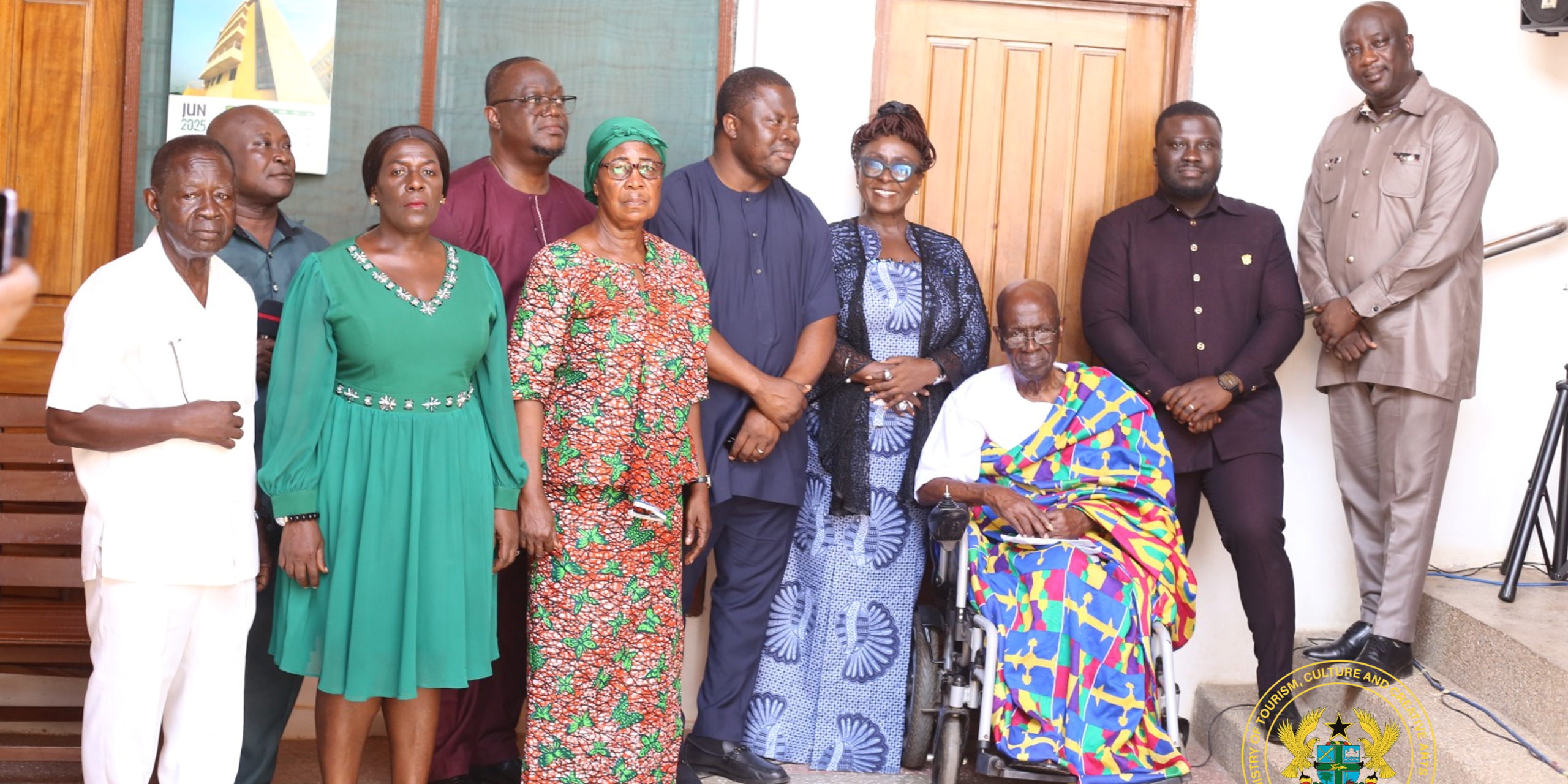Tourism Minister Visits Music Legend Agya Koo Nimo, Reaffirms ...